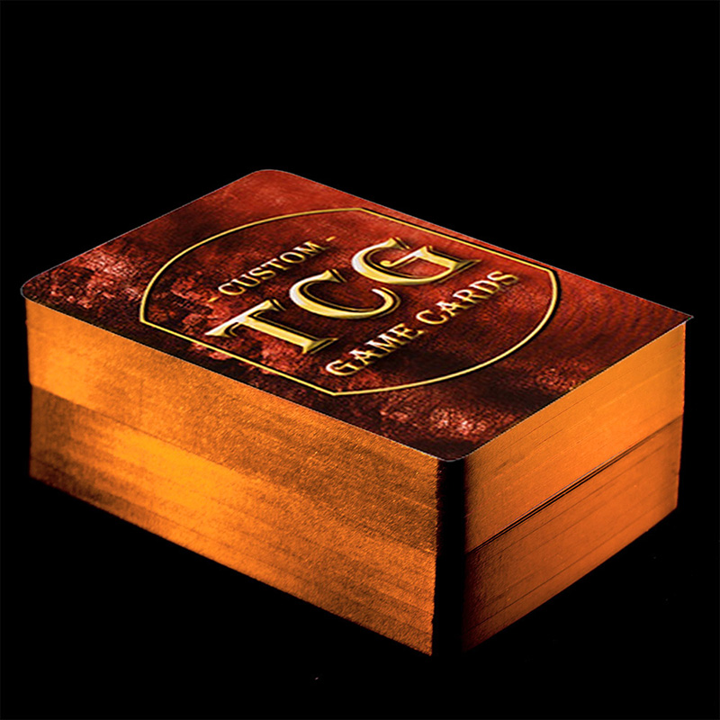 Gold Gilt Edge Playing Cards